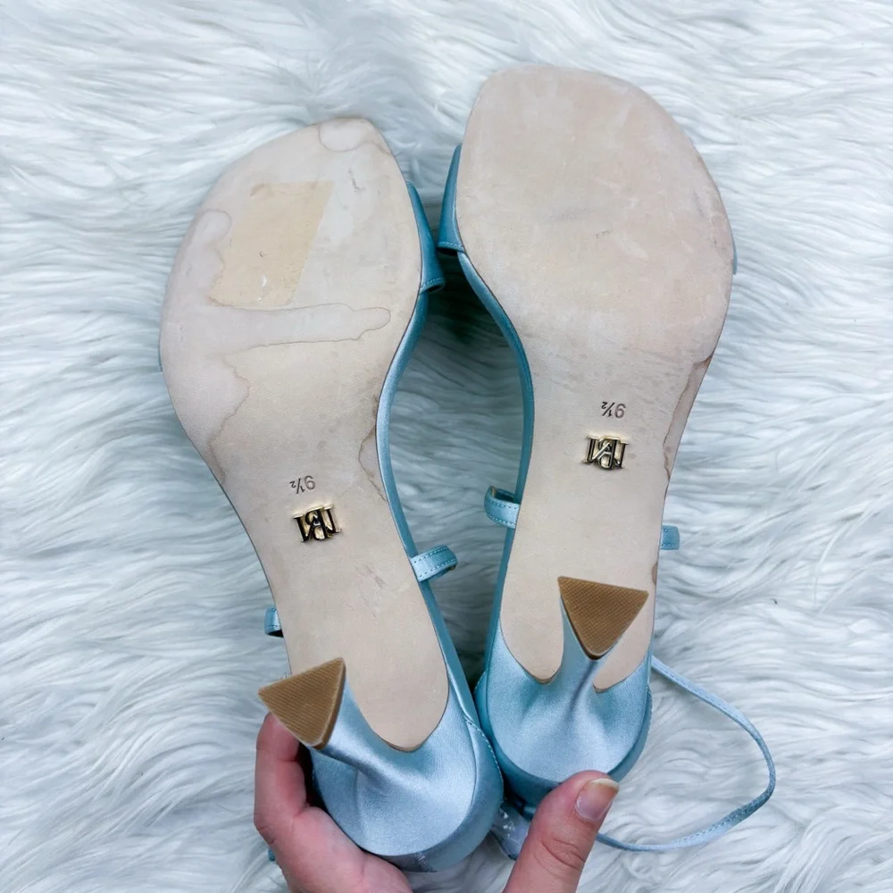 Badgley Mischka | Shoes | Badgley Mischka Janelle Ankle Tie Sandals ...